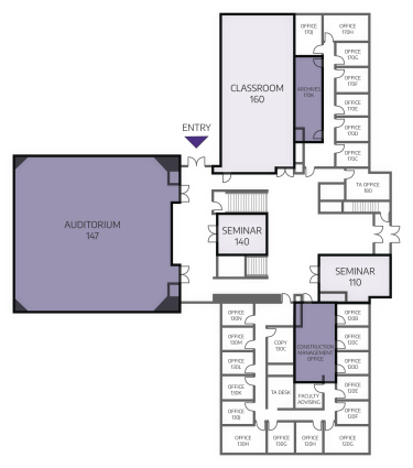 Arch Hall First Floor - Architecture