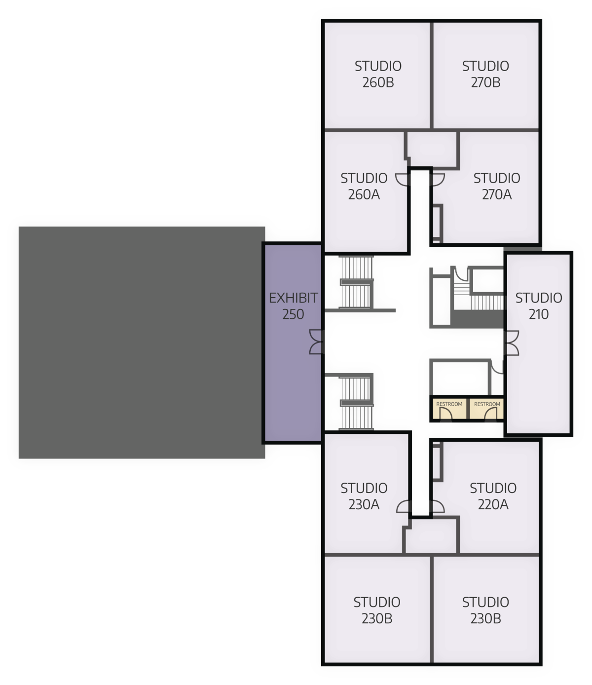 Arch Hall Second Floor - Architecture